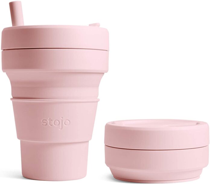 Stojo - Innovative Collapsible Pocket Cup - 2024 Review - Green Poison