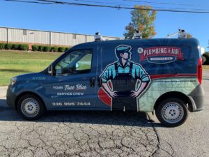 How to Make Your Plumbing Van Wrap Design Stand Out? - Green Poison