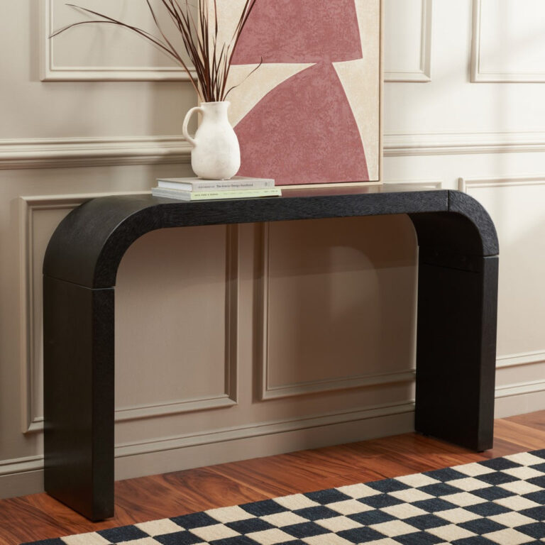 The Transformative Power of a Curved Console Table in Living Spaces ...
